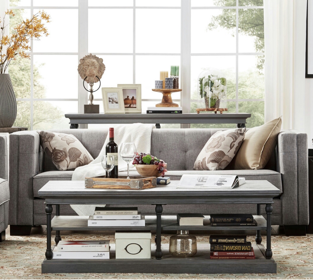 Hamilton Modern Linen Sofa with Button Tufting | Rajtaishree